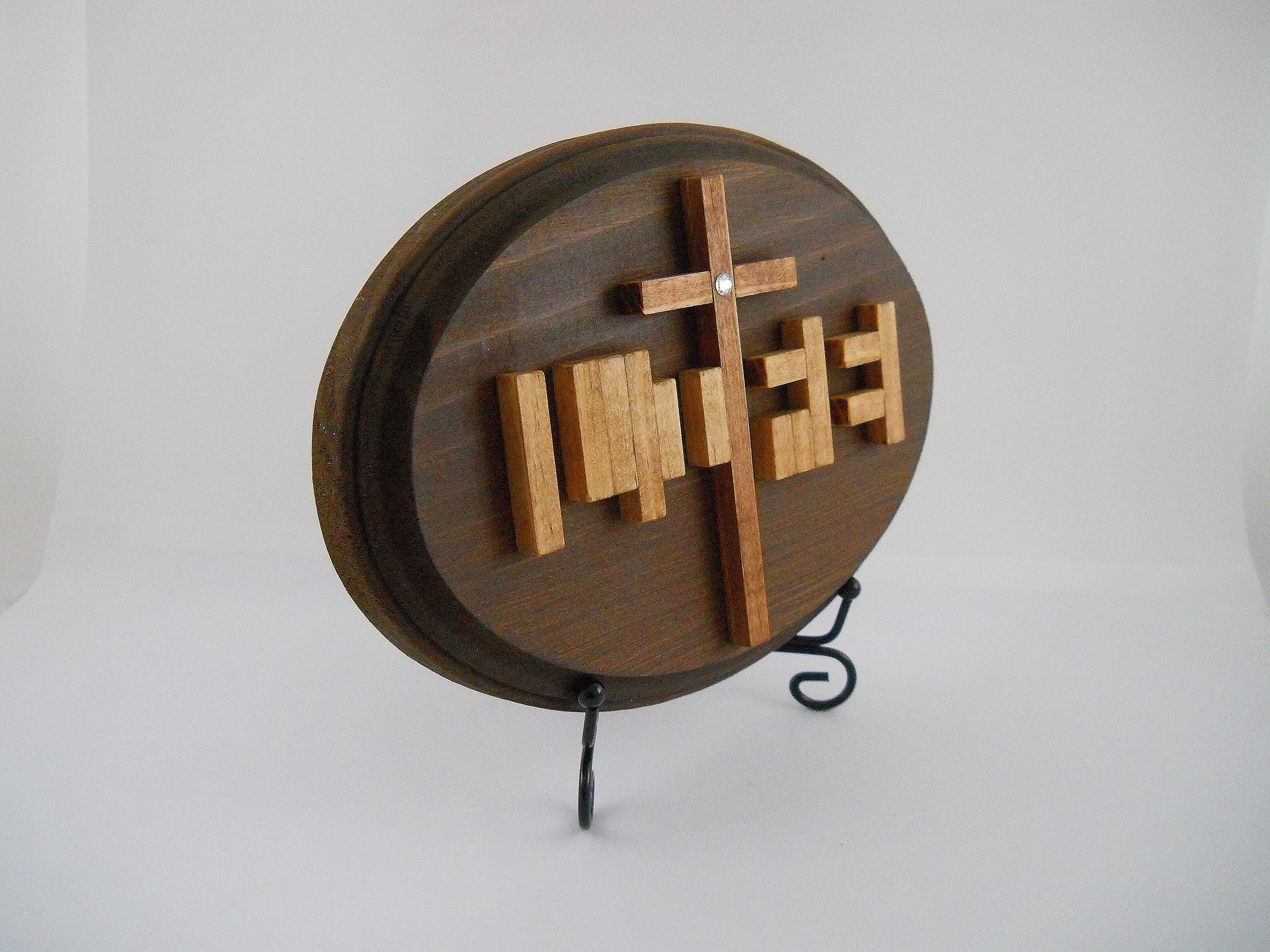 Life Sign, Handmade Wooden Decorative Accent, Gift, 5 X 7 Oval - Etsy