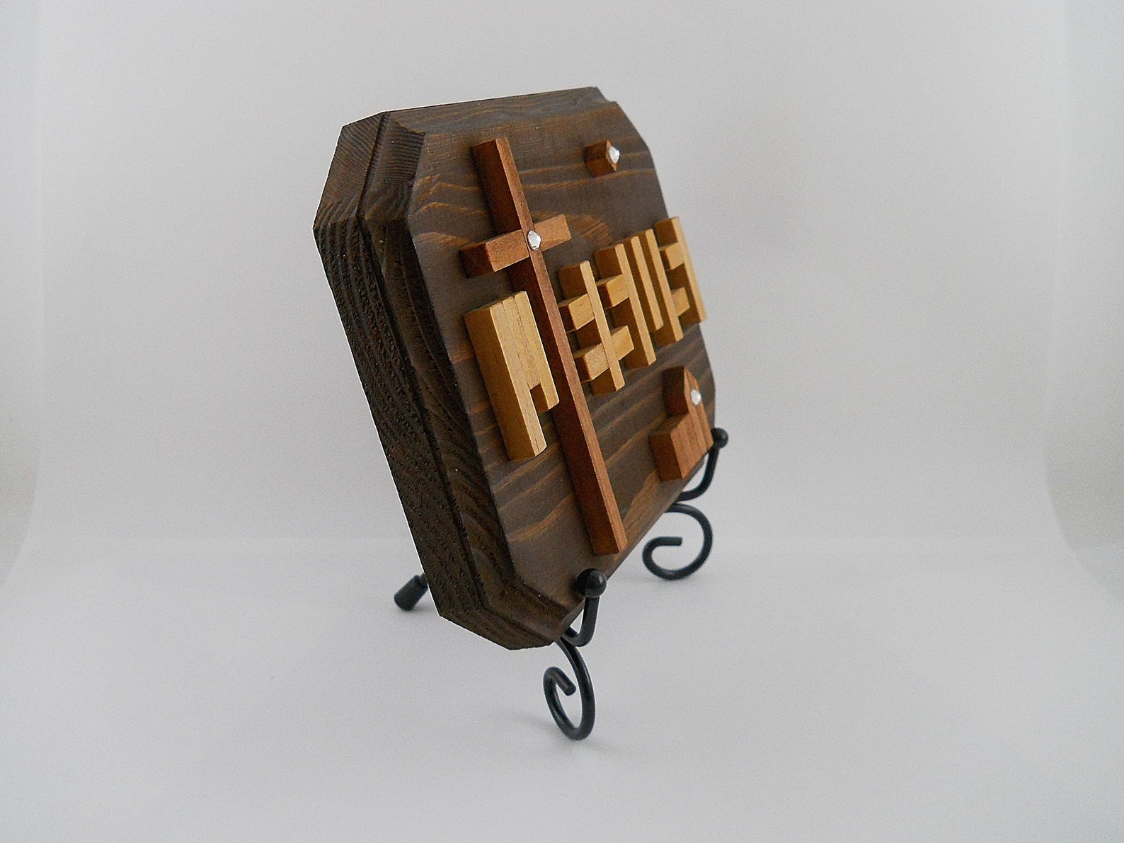 Jesus Sign Handmade Wooden Decorative Accent Gift 5 X - Etsy