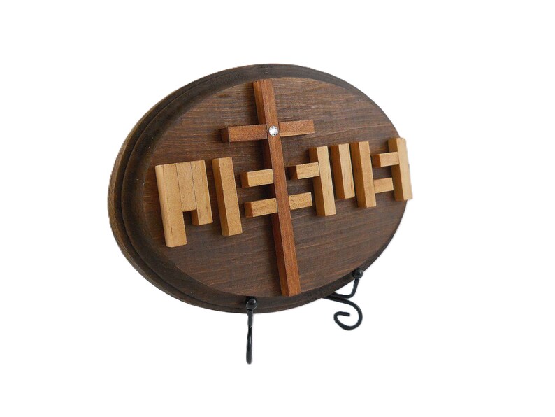 Jesus Sign, Handmade Wooden Decorative Accent, Gift, 5" X 7" Oval - Etsy