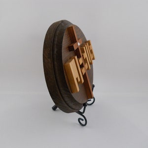 Jesus Sign Handmade Wooden Decorative Accent Gift 5 X - Etsy