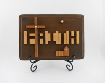 Jesus Sign Handmade Wooden Decorative Accent Gift 5 X - Etsy
