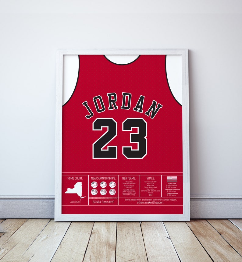 Michael Jordan Poster Jordan Basketball Poster Michael | Etsy