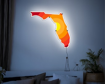 Florida Neon Sign - Etsy