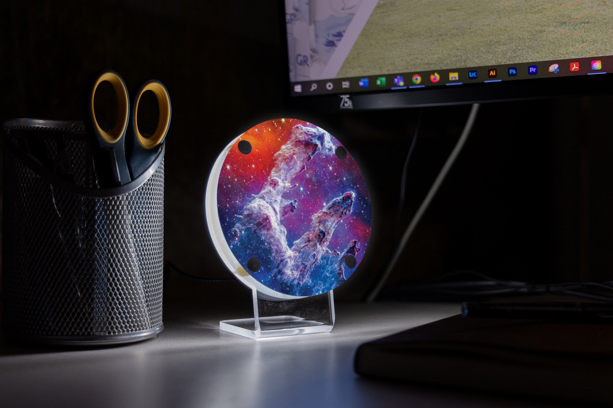 James Webb Telescope Desk Lamp: Space Lover Gift, STEM Decor - Etsy