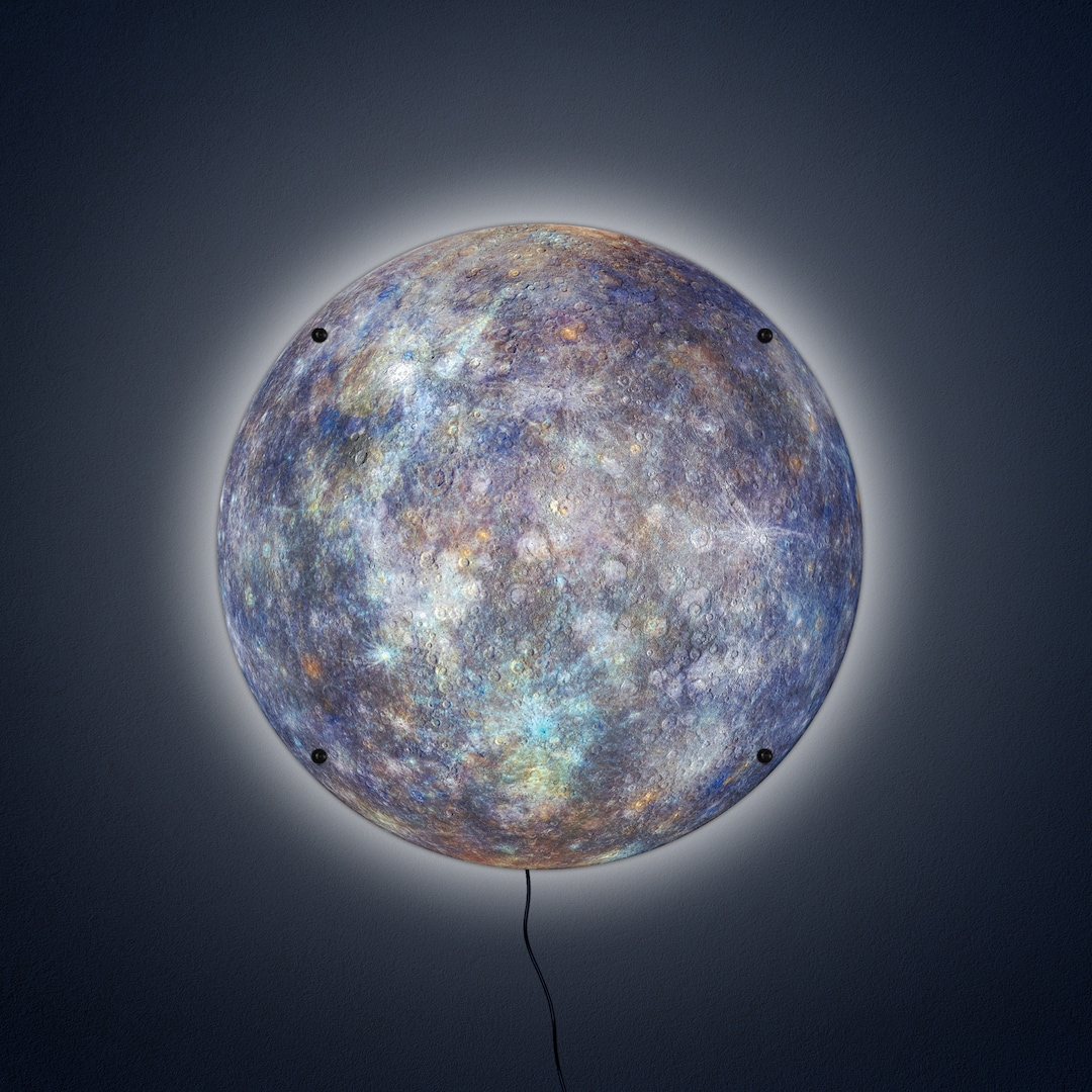 Mercury Light up Sign, LED Lights, Outer Space, LED Sign, Night Light ...