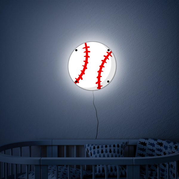 Baseball Light - Etsy