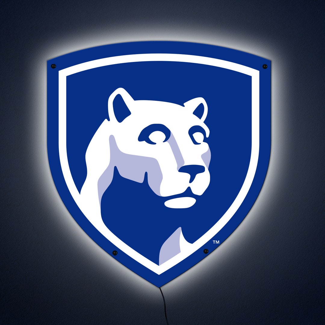 Penn State Shield LED, Penn State LED, Penn State Wall Art, Sign, LED ...