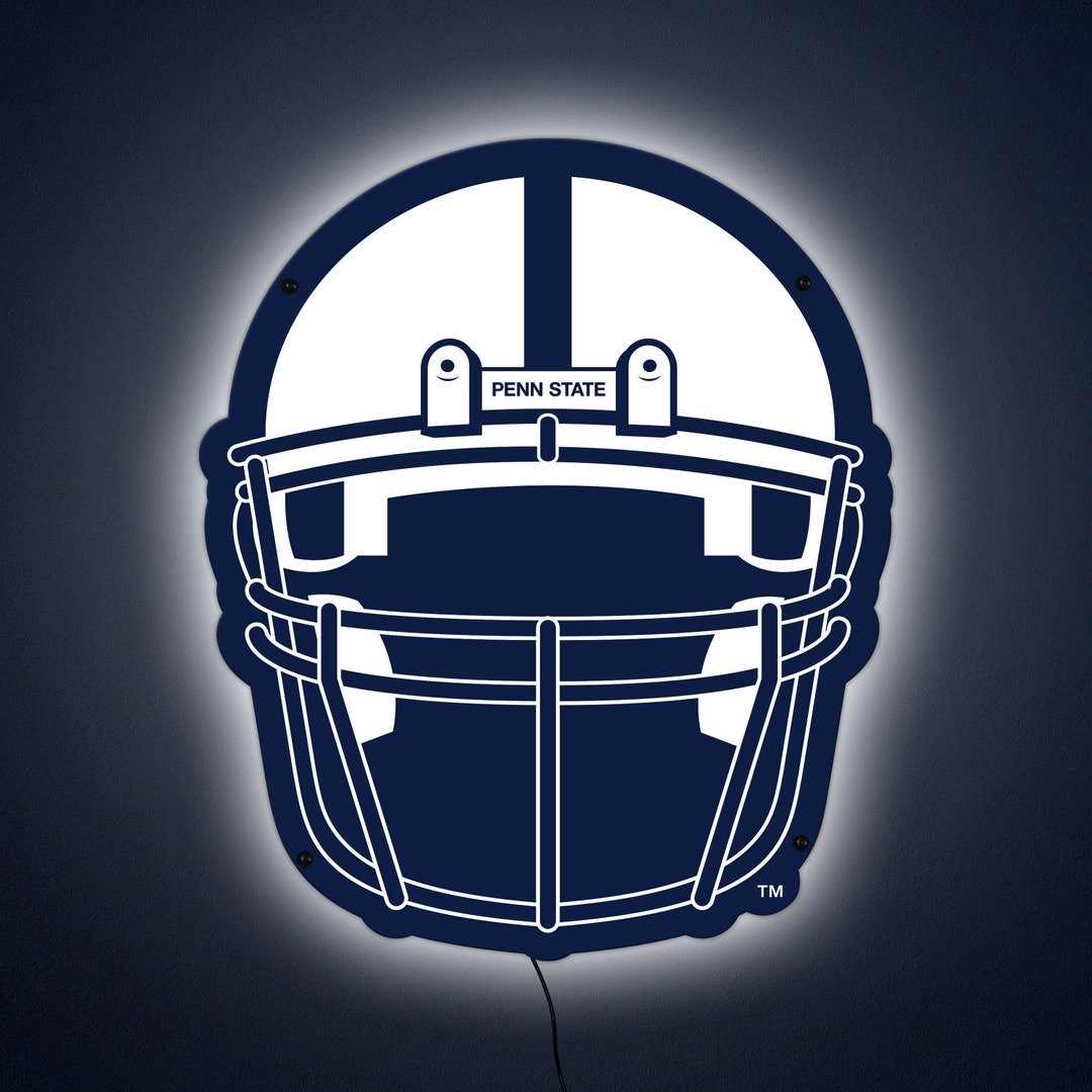 Penn State Helmet LED, Penn State LED, Penn State Wall Decor, Penn ...