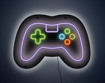 Stick Shift Neon Sign - Etsy