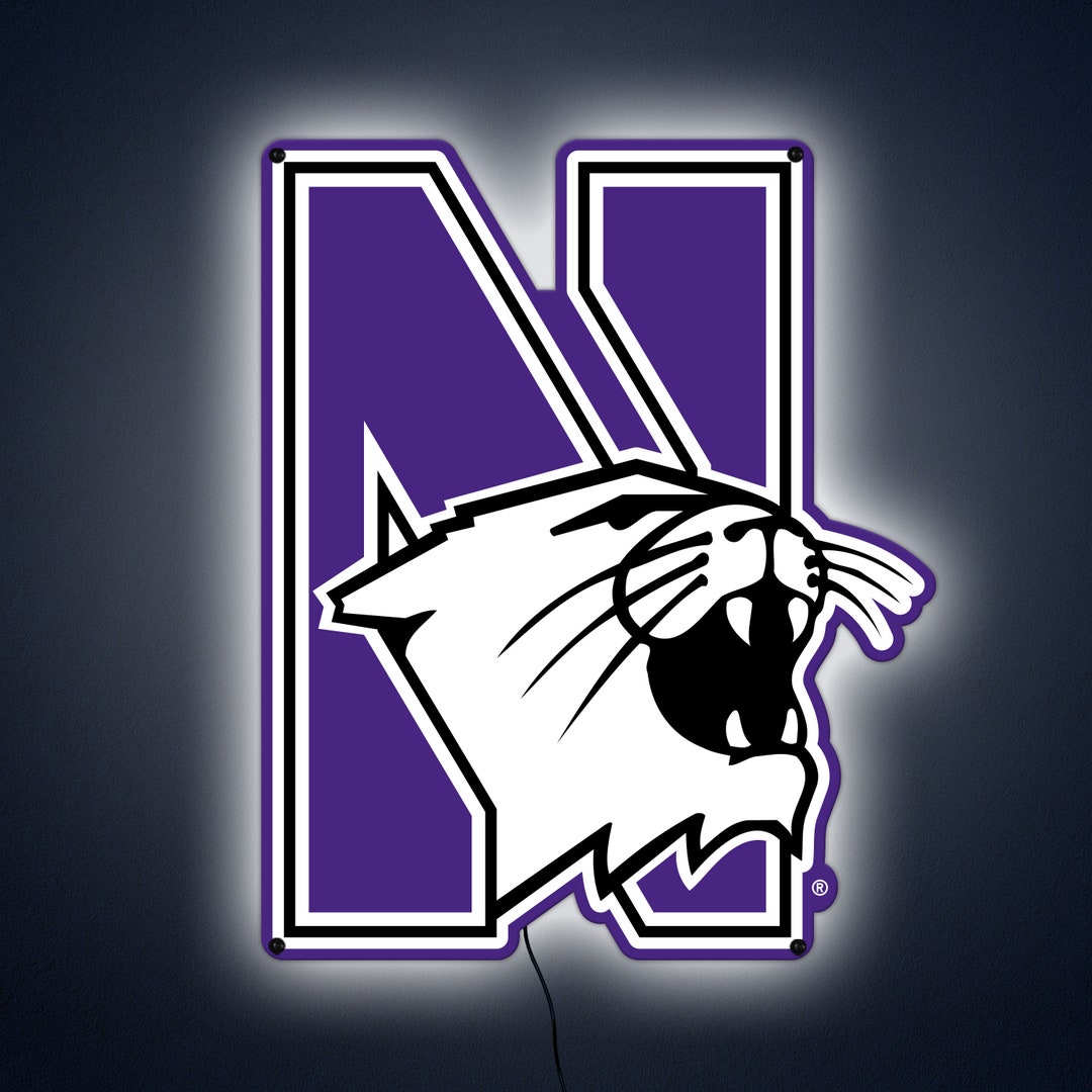 Northwestern Wildcat LED Sign, Northwestern N LED, Northwestern, LED ...