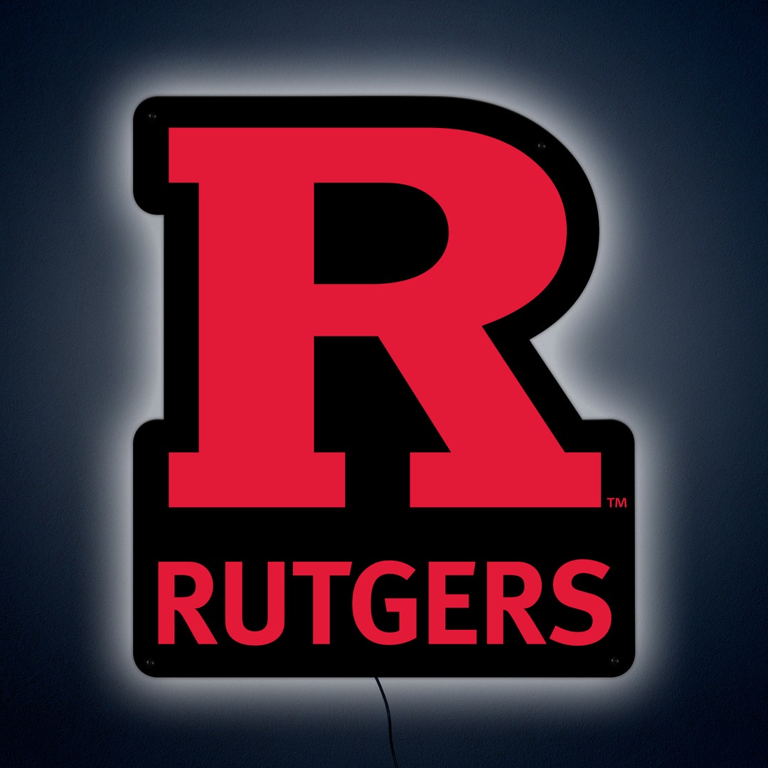 Rutgers R Logo Rutgers Decal Block R Scarlet Fever Rutgers Gear