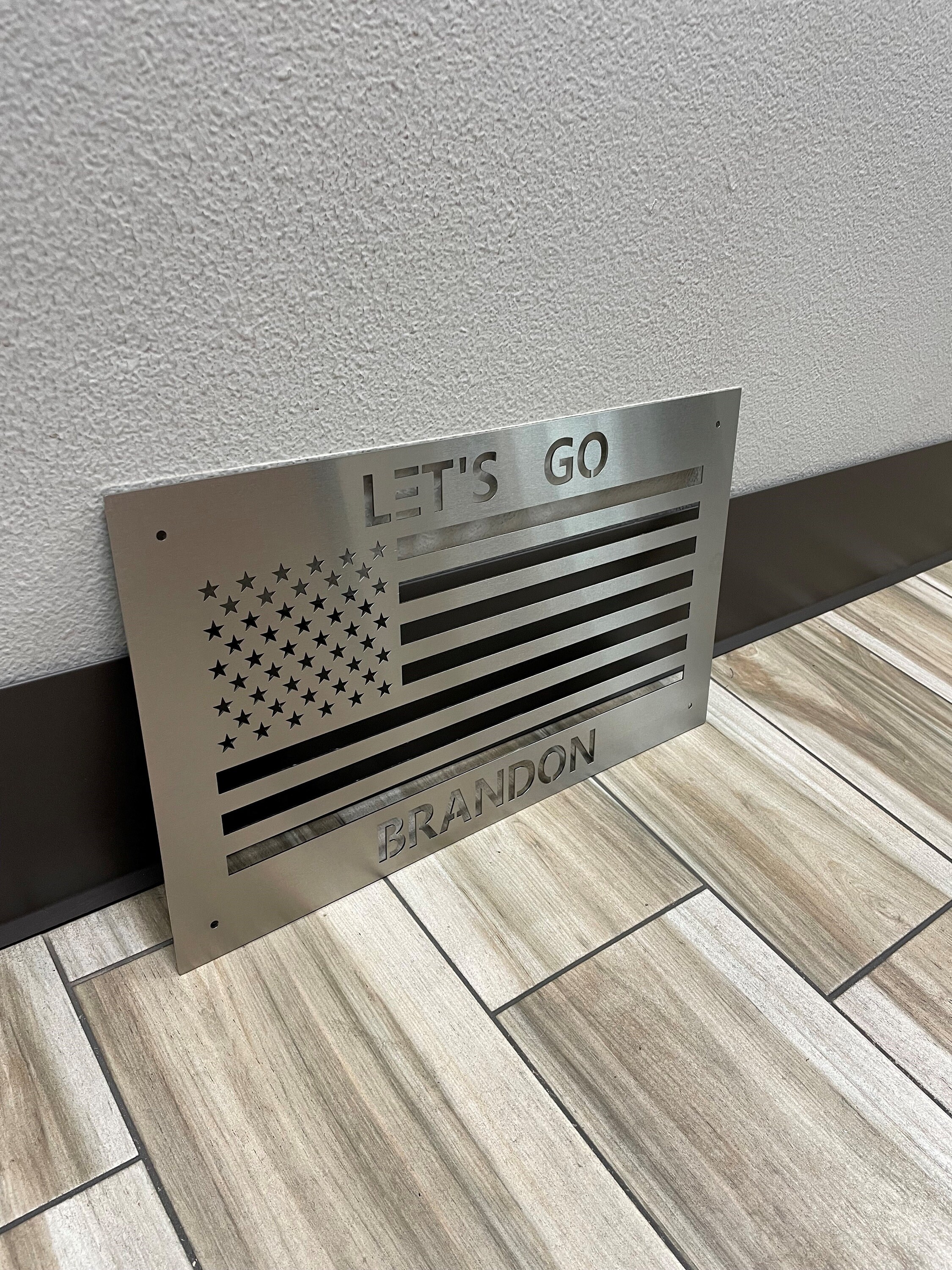 Lets Go Brandon Sign - Etsy