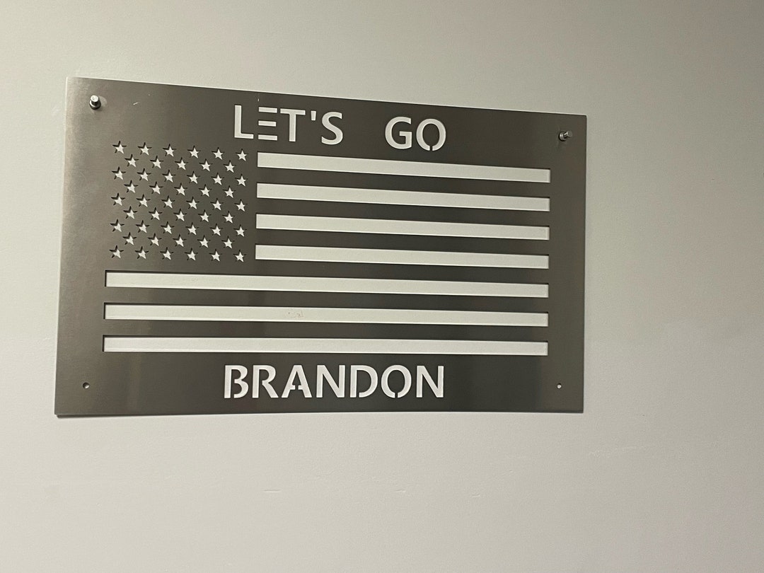 Lets Go Brandon Sign - Etsy