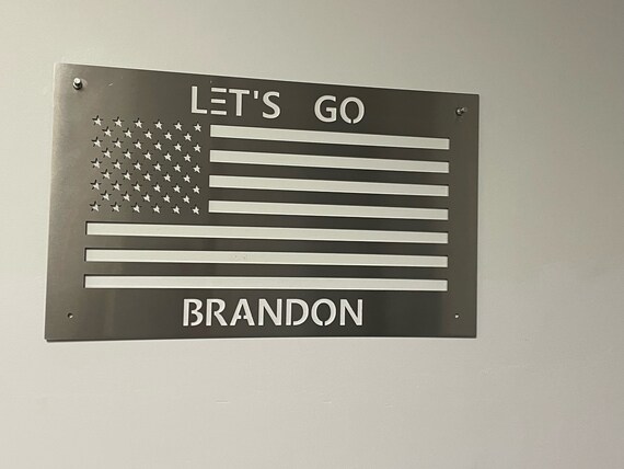 Lets Go Brandon Sign - Etsy