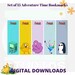 Set of 15 Adventure Time Digital Bookmarks to Download and Print ...