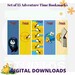Set of 15 Adventure Time Digital Bookmarks to Download and Print ...
