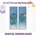 Set of 5 Dream Big Digital Bookmarks to Download and Print - Silhouette ...