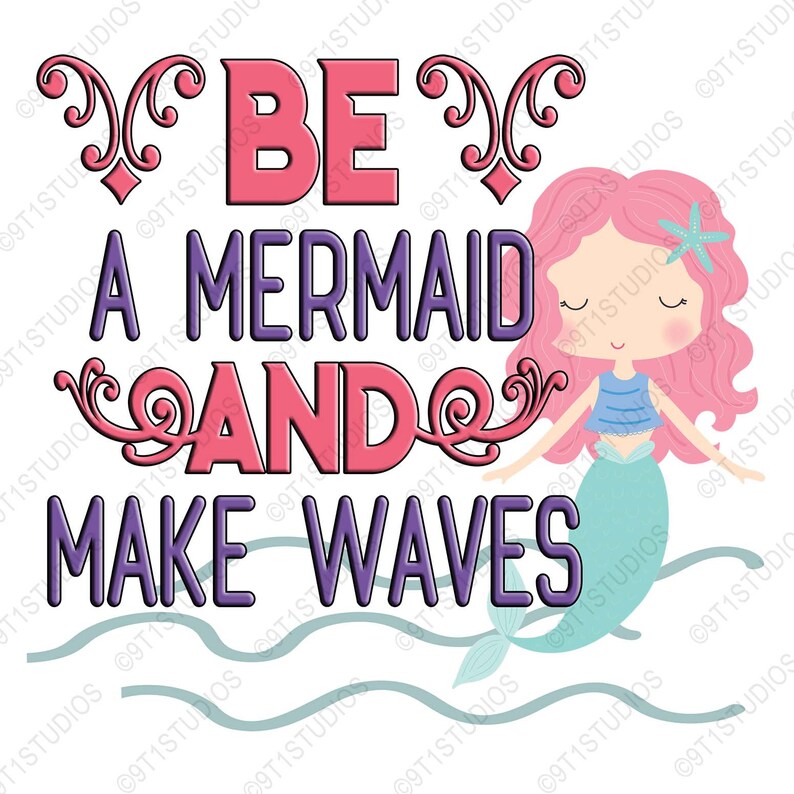 Mermaids Digital File. Decal, Download, High-resolution File ...