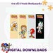 Set of 14 Sonic Digital Bookmarks to Download and Print - Silhouette ...