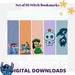 Set of 16 Stitch Digital Bookmarks to Download and Print - Silhouette ...
