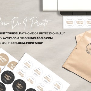 Round Wax Melt Label Template Canva, Editable Custom Wax Melt Label ...