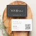 Business Card Template Canva QR Code, Printable Modern Business Card ...