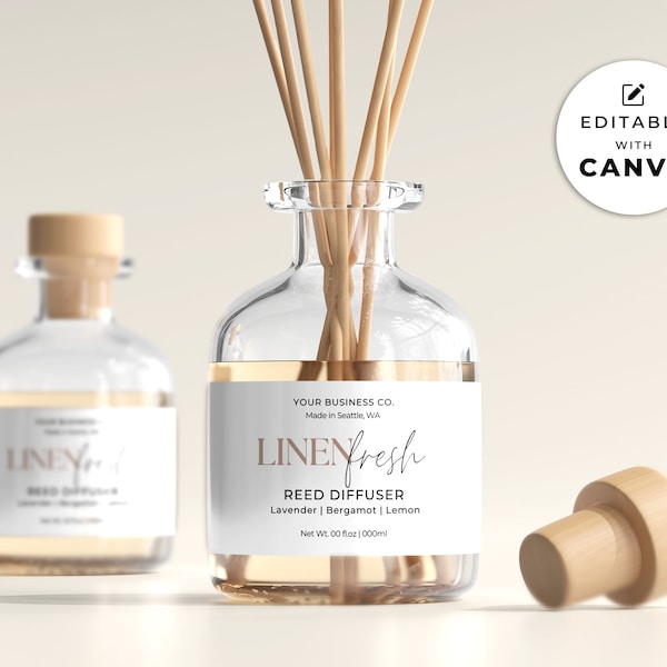 Reed Diffuser Labels - Etsy
