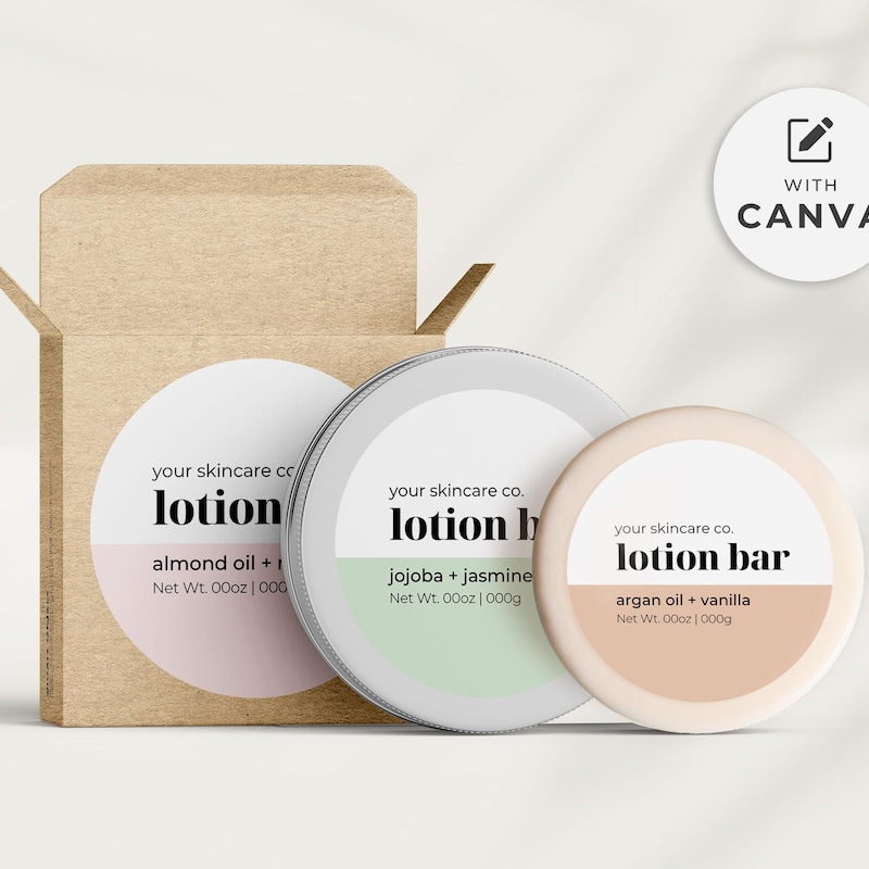 Lotion Labels - Etsy