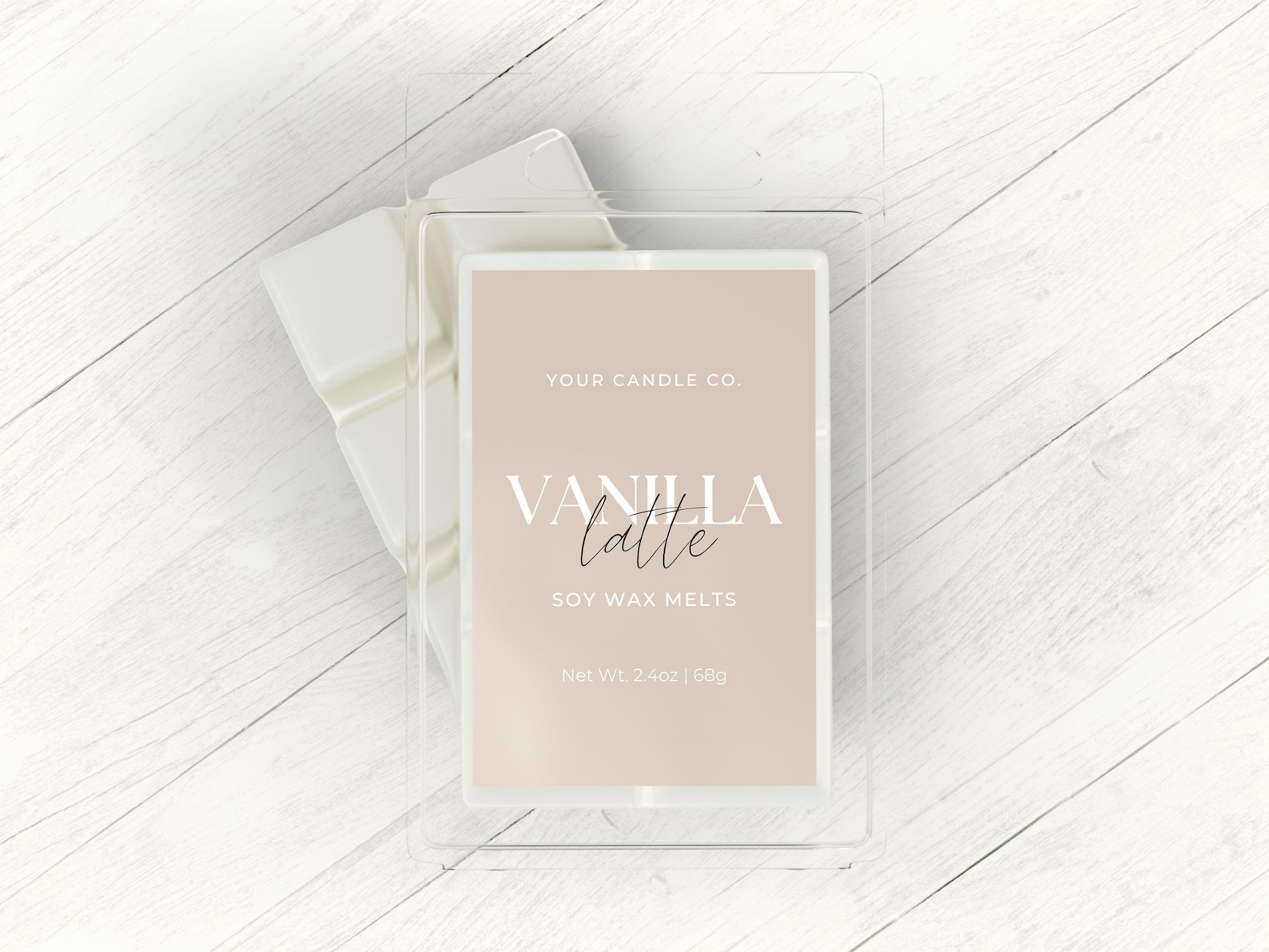 Wax Melt Label Template Editable in Canva Custom Wax Melt - Etsy