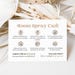 Car Diffuser Care Card Template Canva, Printable Hanging Diffuser Care ...