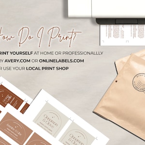 Reed Diffuser Bottle Label Template Canva, Editable Boho Room Diffuser ...