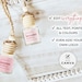 Car Diffuser Label Template Canva, Editable Hanging Diffuser Label ...