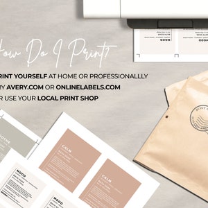Pouch Label Template Canva, Printable Bath Salts Product Label ...