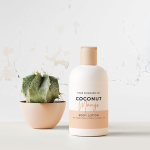 Editable Body Product Label Template Canva, Bodycare Label Boston ...