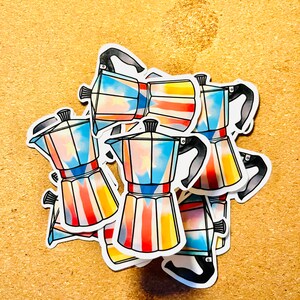 Puerto Rico Greca Sticker Coffee Lovers Sticker - Etsy