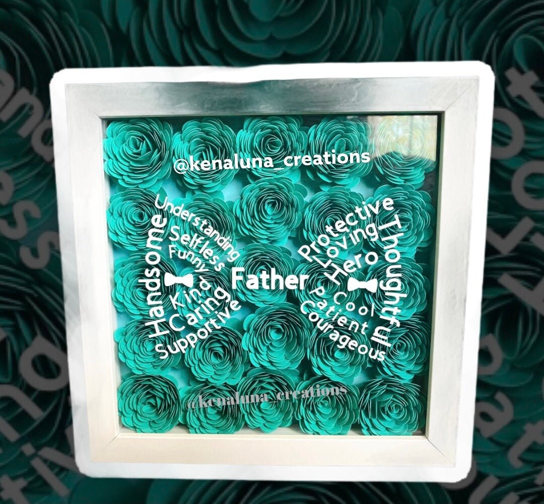 Father Day Shadow Box - Etsy