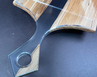 Cutting Board Handle - Charcuterie Board - Serving Board Handle Acrylic ...