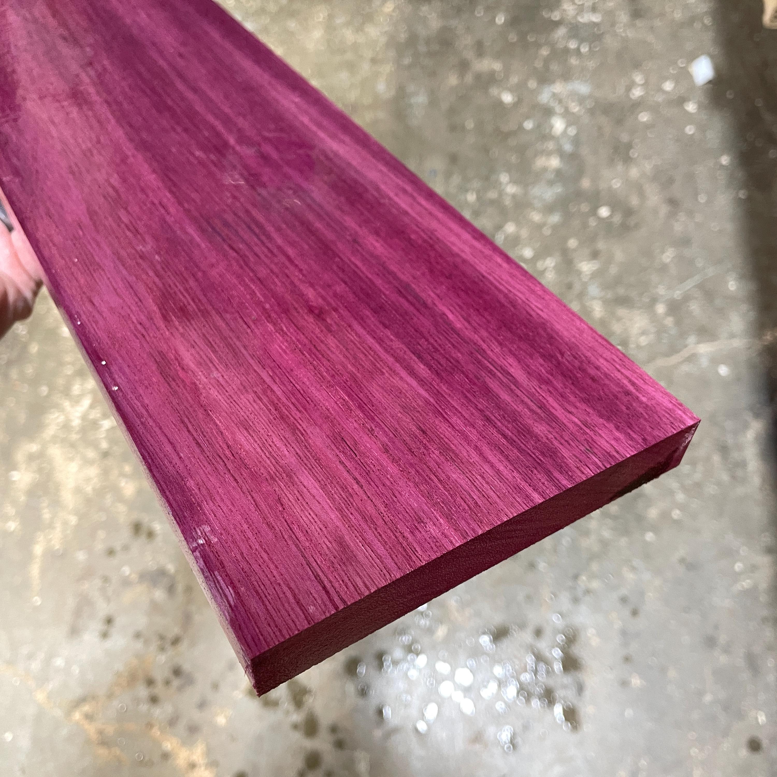 Purpleheart Wood Select A Size Etsy