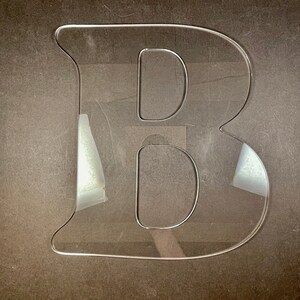 Jumbo Letter Router Templates (clear Acrylic) - Etsy