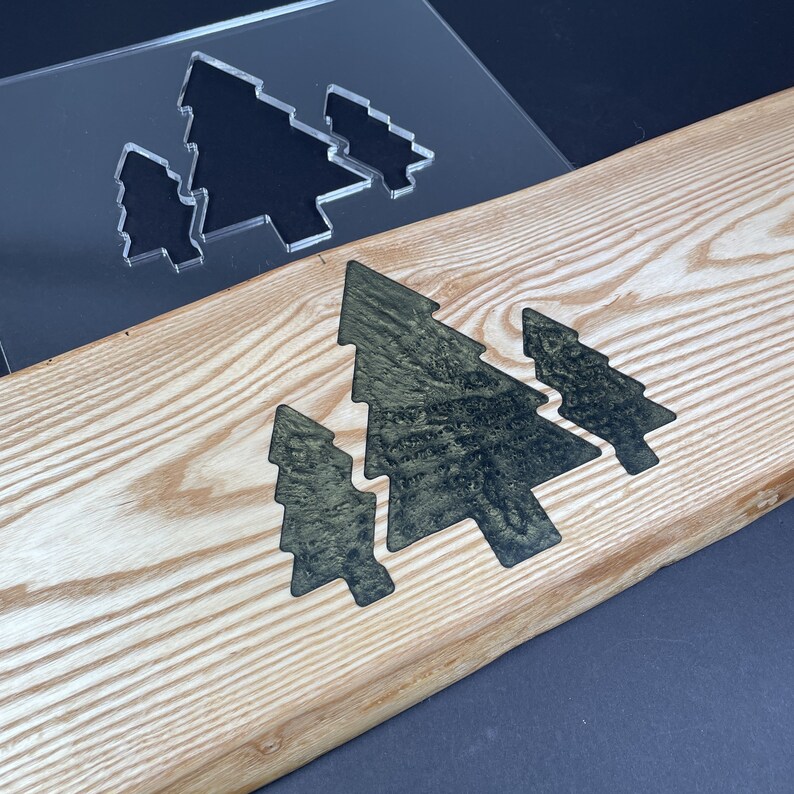 Three Trees Router Template (clear Acrylic) - Etsy