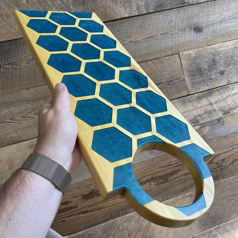 Honeycomb Router Template (clear Acrylic) - Etsy