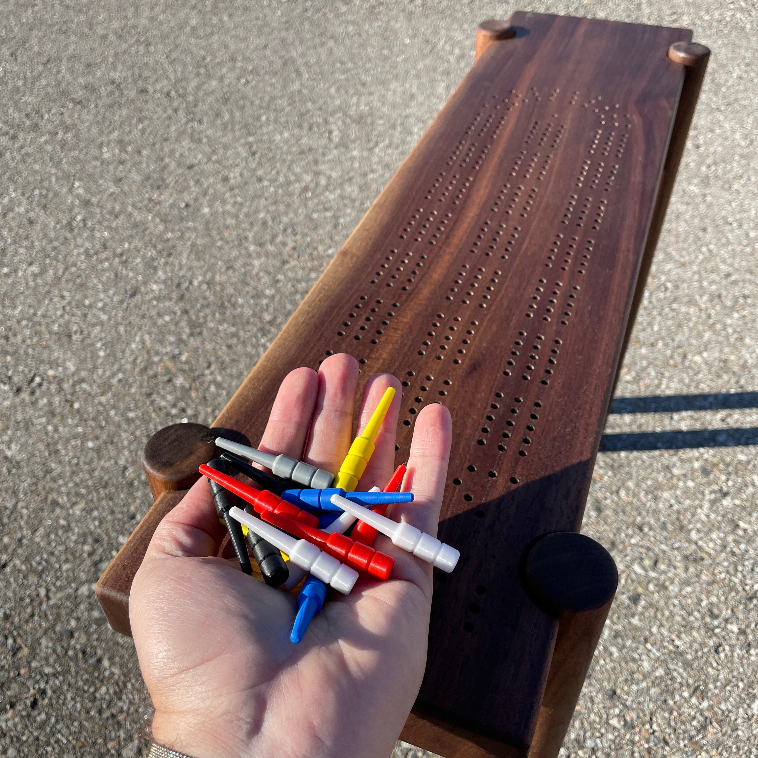 Jumbo 3D Printed Cribbage Pegs (for 3/16" Holes) - Etsy
