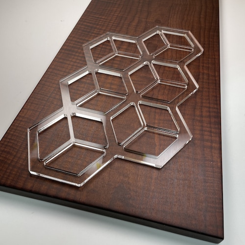 Honeycomb Router Template Clear Acrylic Router Inlay Jig - Etsy