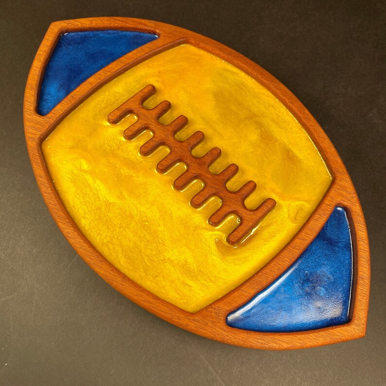 Football Serving Tray Router Template (clear Acrylic) - Etsy