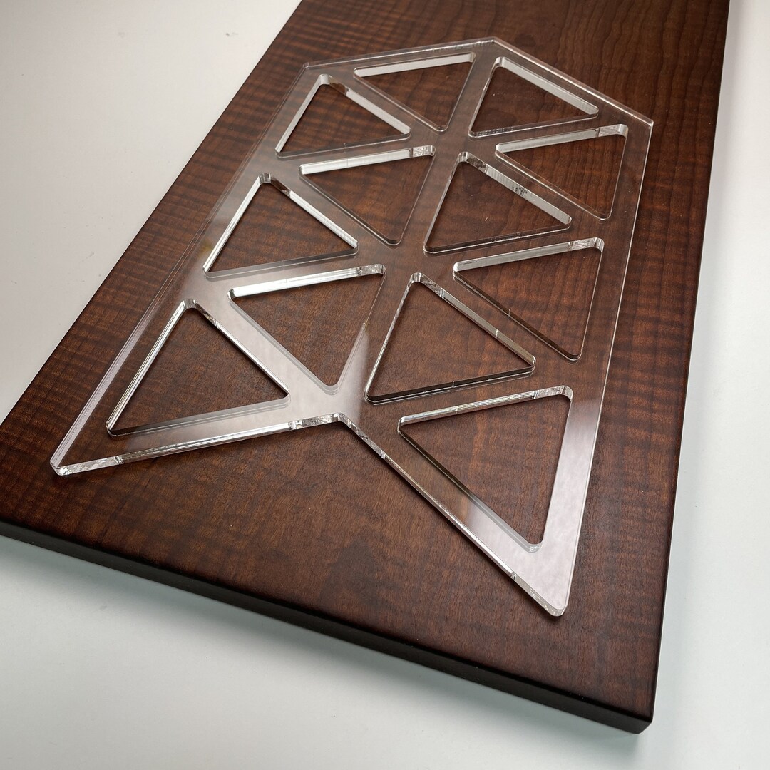 Triangle Router Template (clear Acrylic) - Etsy