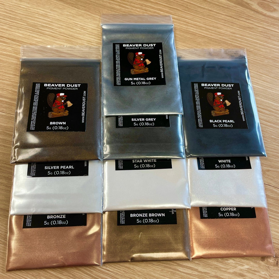 Mica Powder Variety Pack #6 (shades) - Beaver Dust Pigments - Etsy