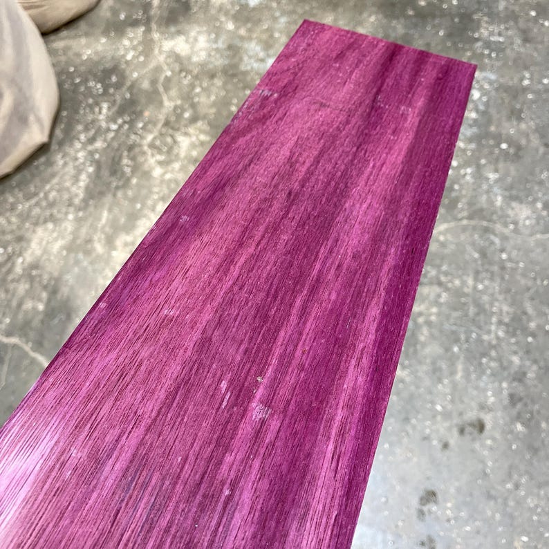 Purpleheart Wood - Select a Size - Etsy