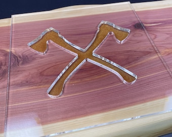 Palm Tree Router Template, Router Inlay Template, Clear Acrylic, Router ...