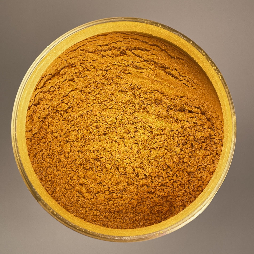 Old Gold Mica Powder - Beaver Dust Pigments - Etsy