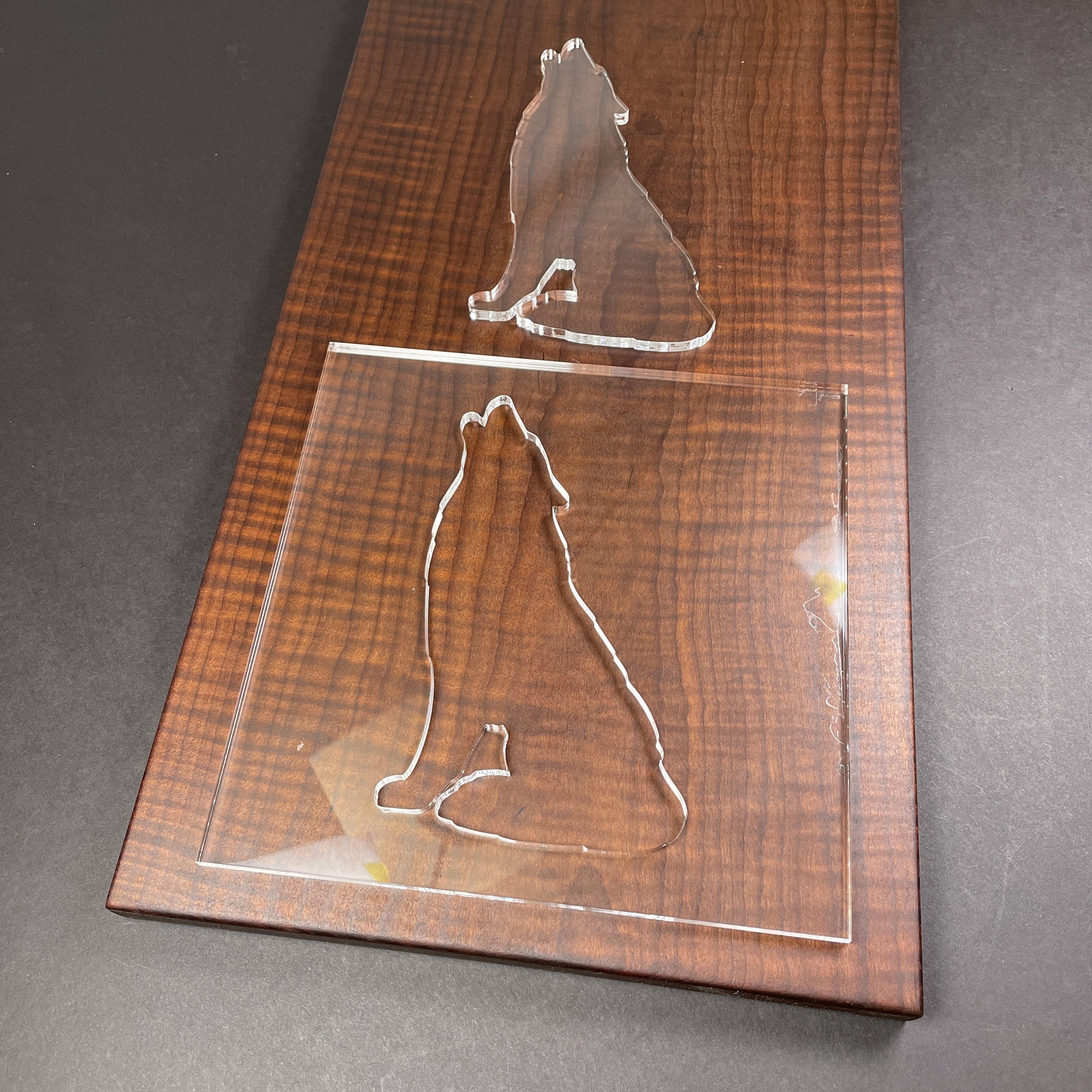 Whole Wolf Template (clear Acrylic) - Etsy